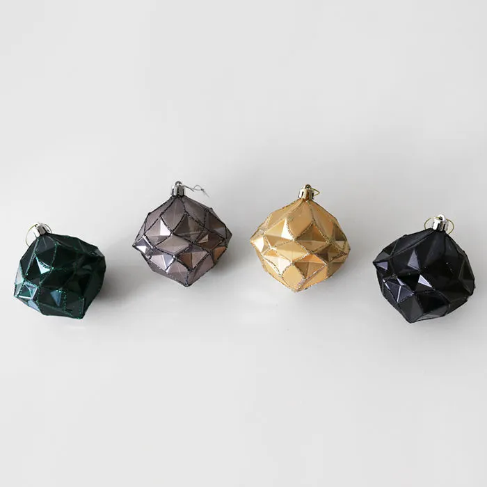 큐빅 펄 라인 오너먼트 SET(4P) - 감도 깊은 취향 셀렉트샵 29CM