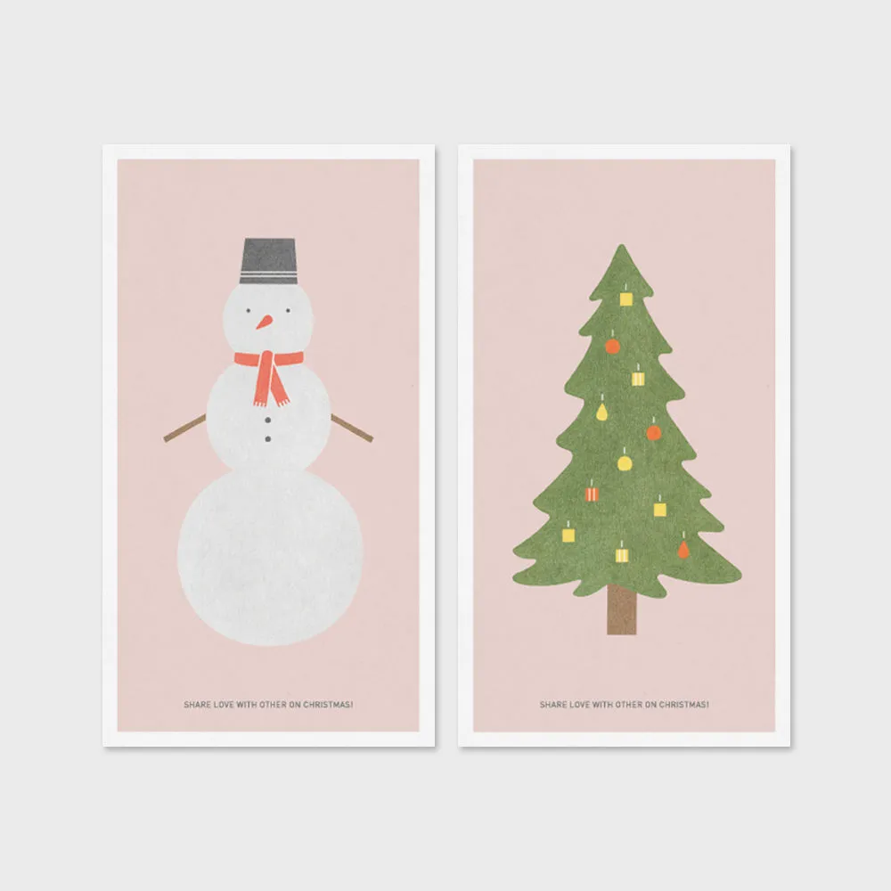 Winter card set_Pink - 감도 깊은 취향 셀렉트샵 29CM