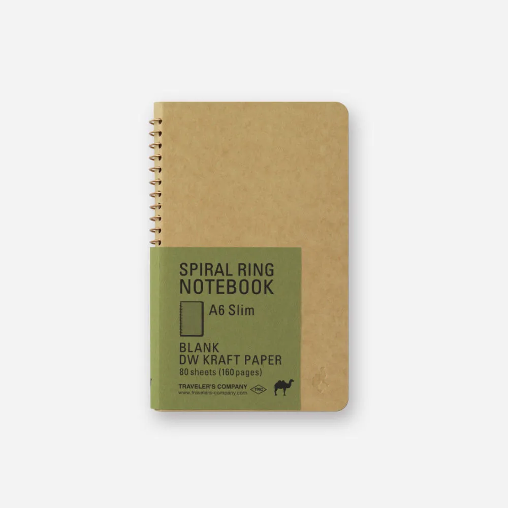 SPIRAL RING NOTEBOOK (A6 slim) DW Kraft - 감도 깊은 취향 셀렉트샵 29CM