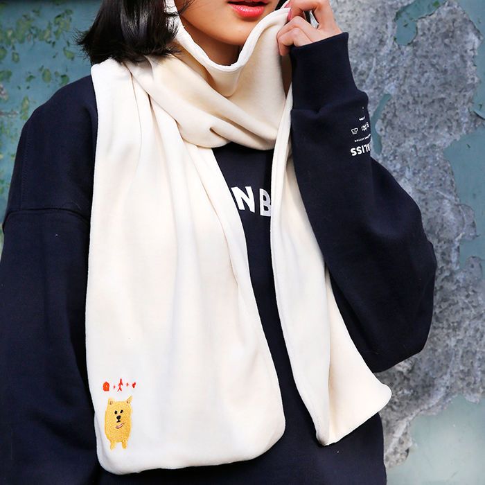 [Organic cotton Muffler] Golden dog - 감도 깊은 취향 셀렉트샵 29CM