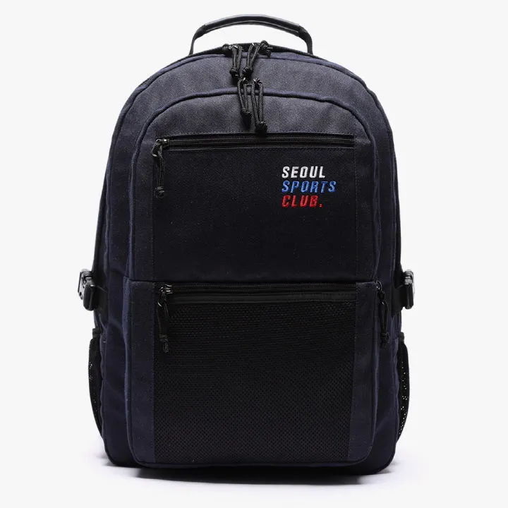 SSC SQUARE BACKPACK (NAVY) - 감도 깊은 취향 셀렉트샵 29CM