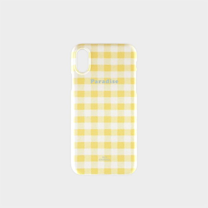 GINGHAM CHECK Phone case - Paradise - 감도 깊은 취향 셀렉트샵 29CM