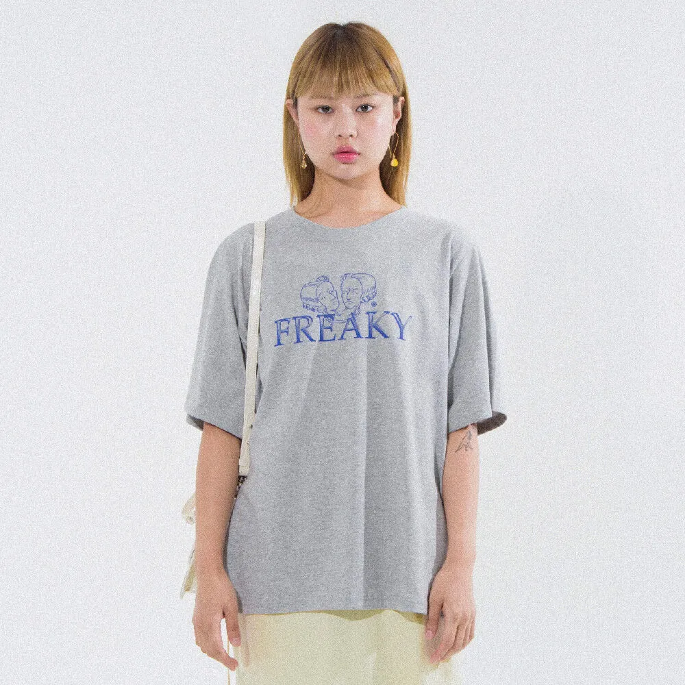 FREAKY OVER FIT TEE_MELANGE GREY - 감도 깊은 취향 셀렉트샵 29CM