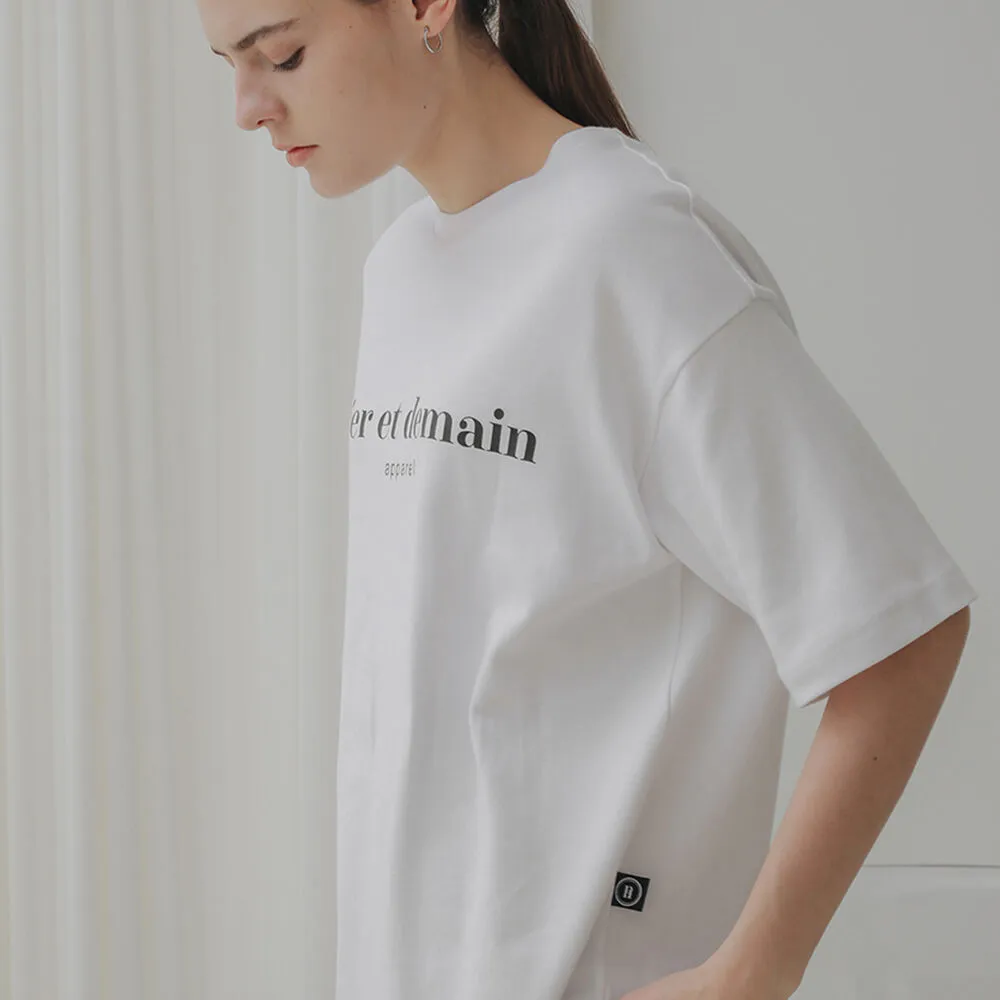 001 Logo Basic T(White) - 감도 깊은 취향 셀렉트샵 29CM