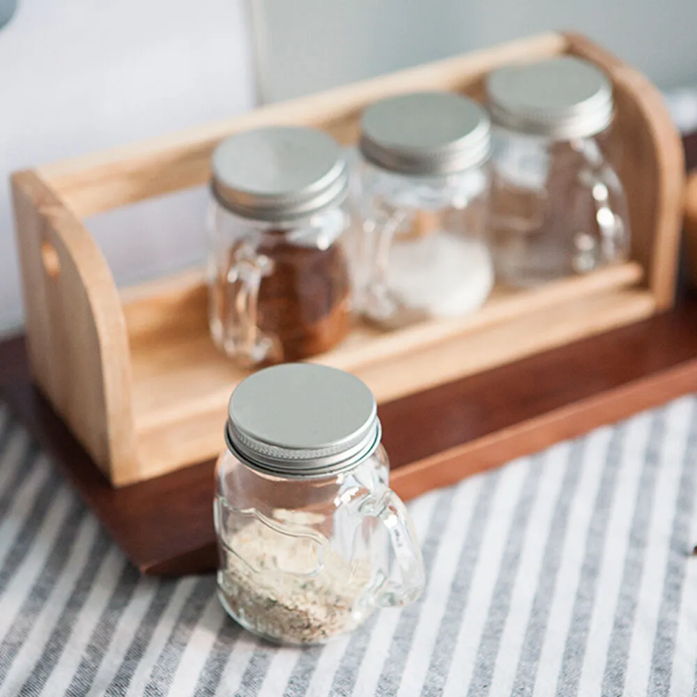 손잡이/화이트 양념통 4P세트 2종택1 - 감도 깊은 취향 셀렉트샵 29CM