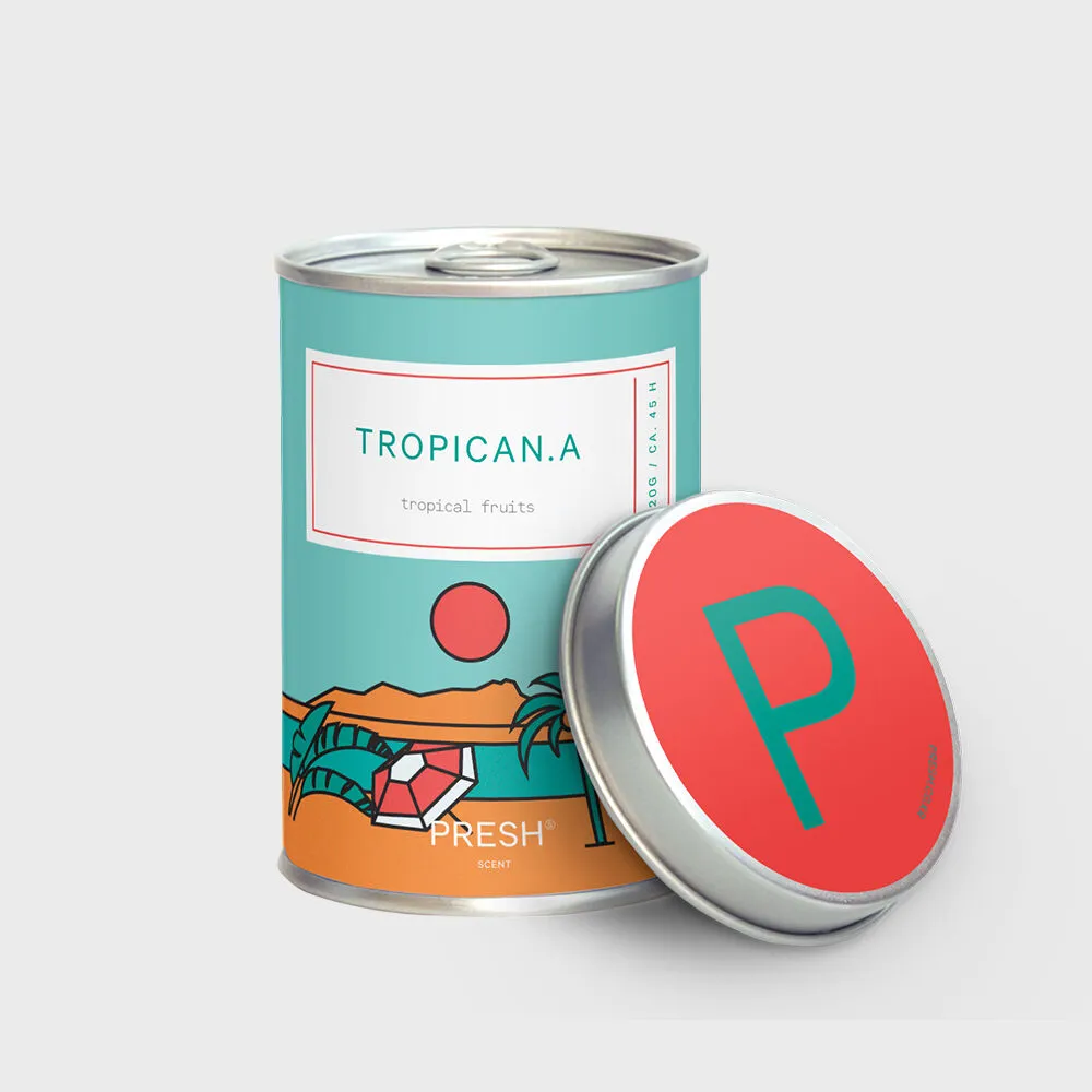 PRESH 캔들 TROPICAN.A 트로피칼 미디엄(220g) 향초 - 감도 깊은 취향 셀렉트샵 29CM