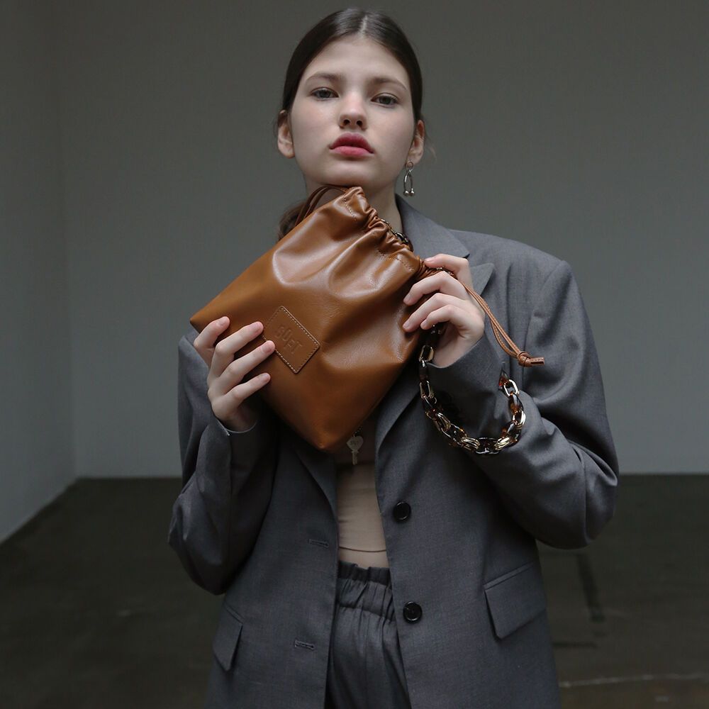 Mix Dust Leather Bag _ Brown - 감도 깊은 취향 셀렉트샵 29CM