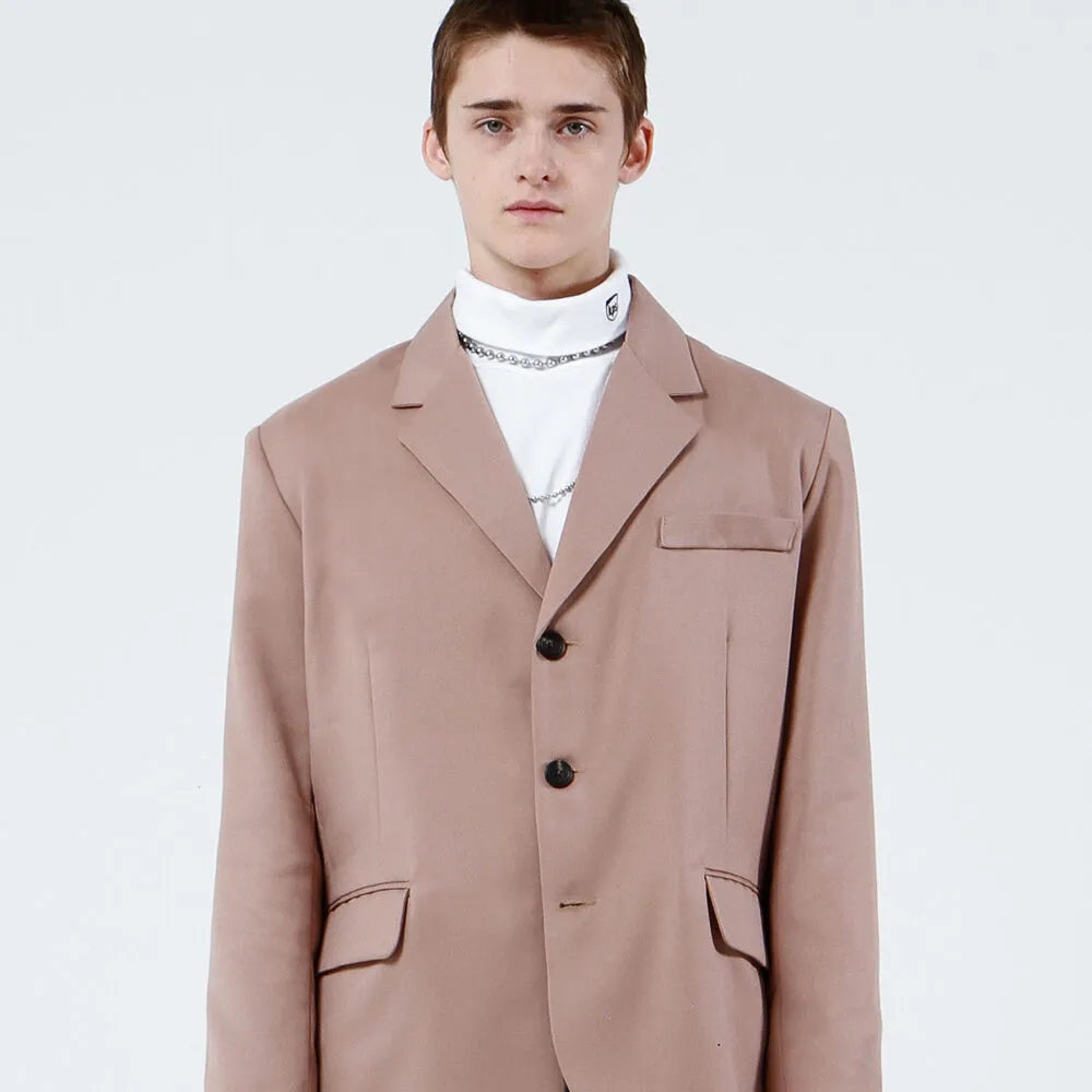 80S 3BUTTON BLAZER (CARAMEL) - 감도 깊은 취향 셀렉트샵 29CM