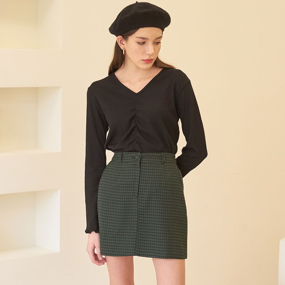 SIMPLE MINI SKIRT GREEN - 감도 깊은 취향 셀렉트샵 29CM
