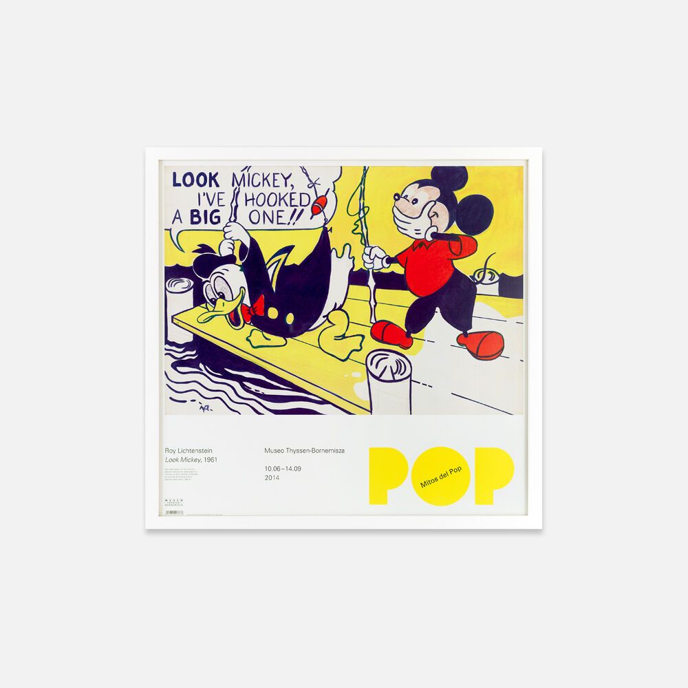 Look mickey, 1961, Roy Lichtenstein - 감도 깊은 취향 셀렉트샵 29CM