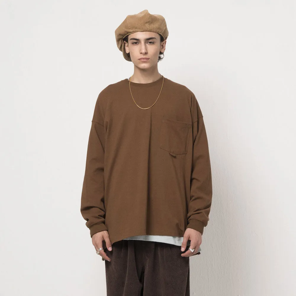 POCKET LOOP H/W TOP(BROWN) - 감도 깊은 취향 셀렉트샵 29CM