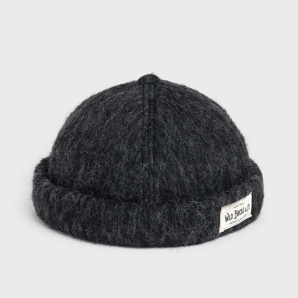 MGL WOOL BRIMLESS CAP (charcoal) - 감도 깊은 취향 셀렉트샵 29CM