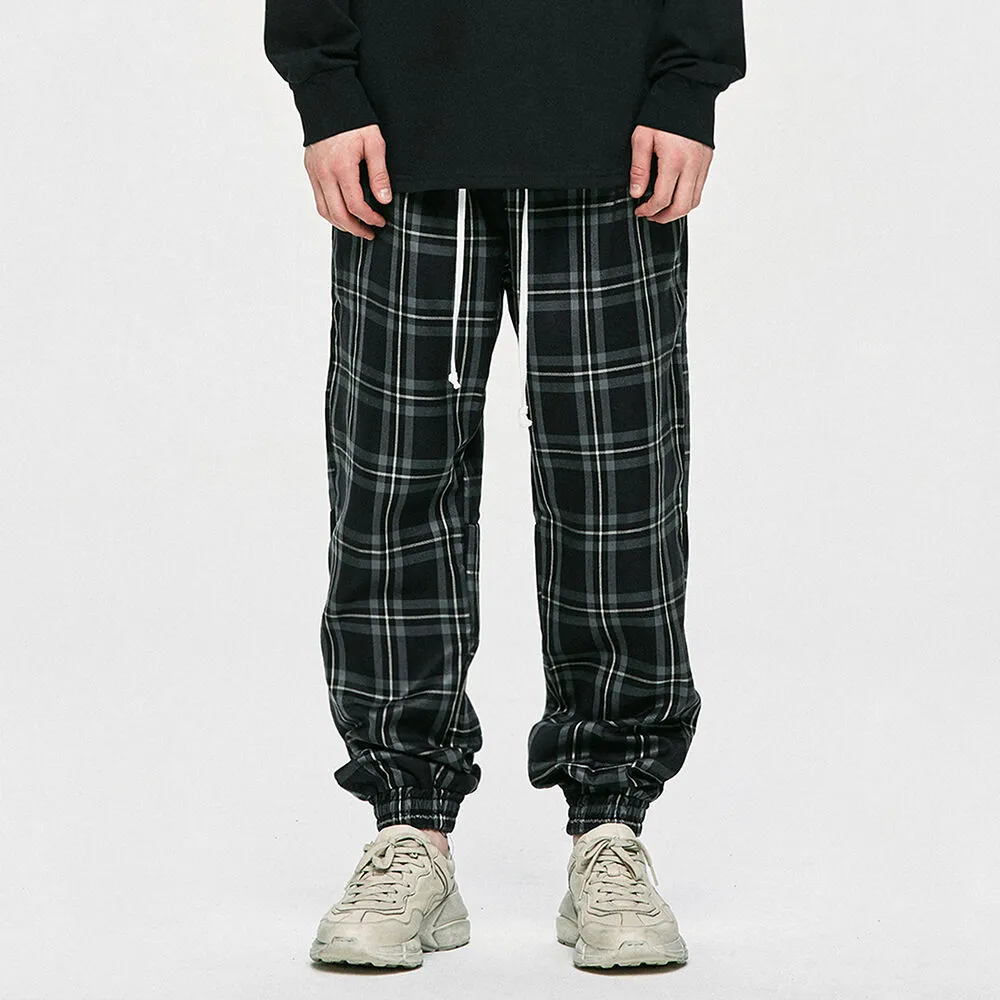 Check Jogger Pants - Black - 감도 깊은 취향 셀렉트샵 29CM