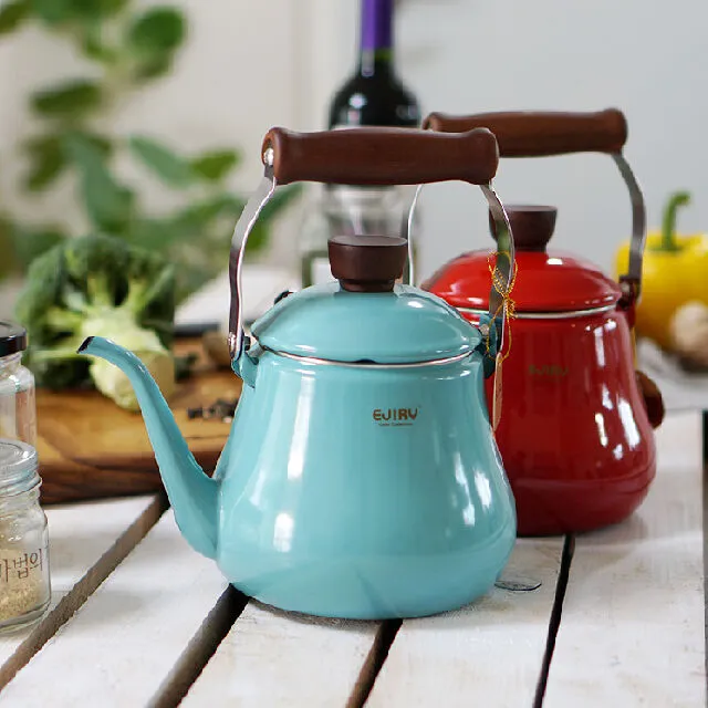 에지리 인덕션겸용 법랑 1.5L 주전자 - 감도 깊은 취향 셀렉트샵 29CM