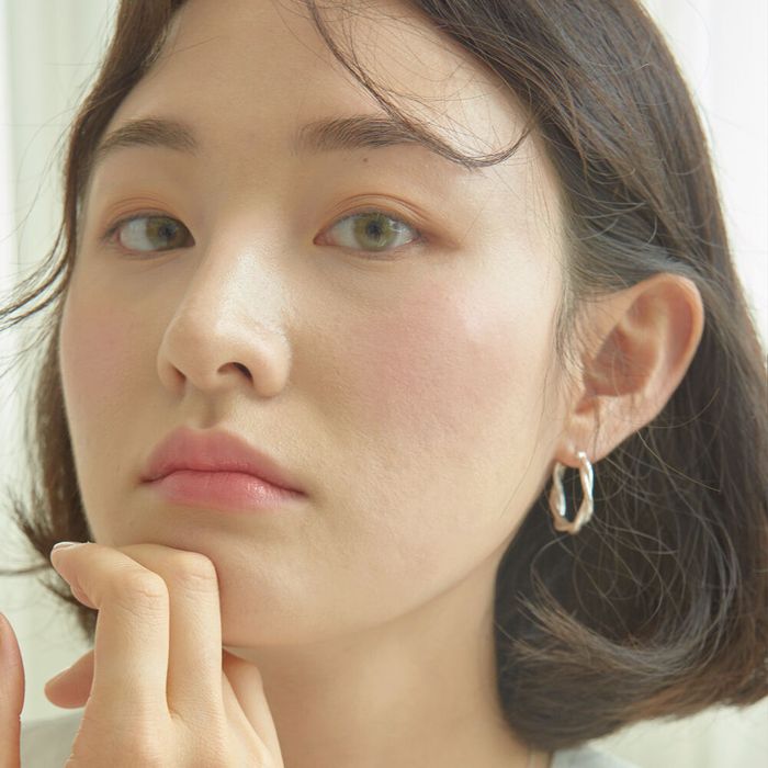 twist ring earring-silver - 감도 깊은 취향 셀렉트샵 29CM