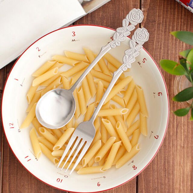 장미 파스타 스푼,포크 (2type) - 감도 깊은 취향 셀렉트샵 29CM