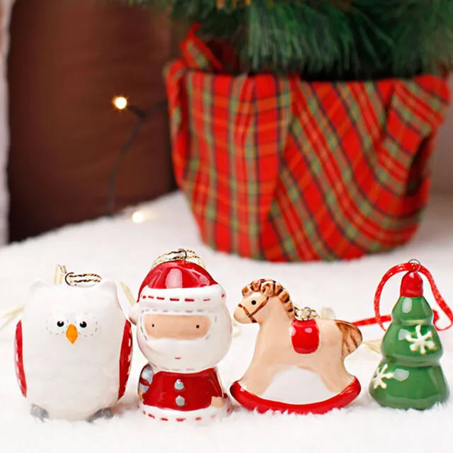 크리스마스 펜던트 미니어처 4p set - 감도 깊은 취향 셀렉트샵 29CM
