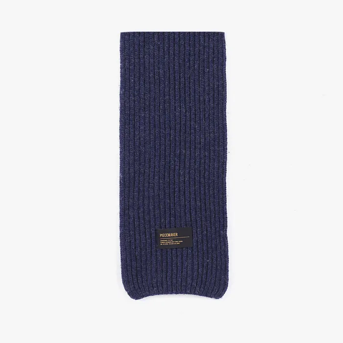 LAMBSWOOL 100 KNIT MUFFLER (NAVY) - 감도 깊은 취향 셀렉트샵 29CM