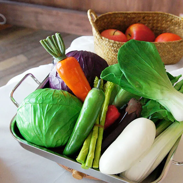 샤브샤브 야채시리즈 모형(14type) - 감도 깊은 취향 셀렉트샵 29CM