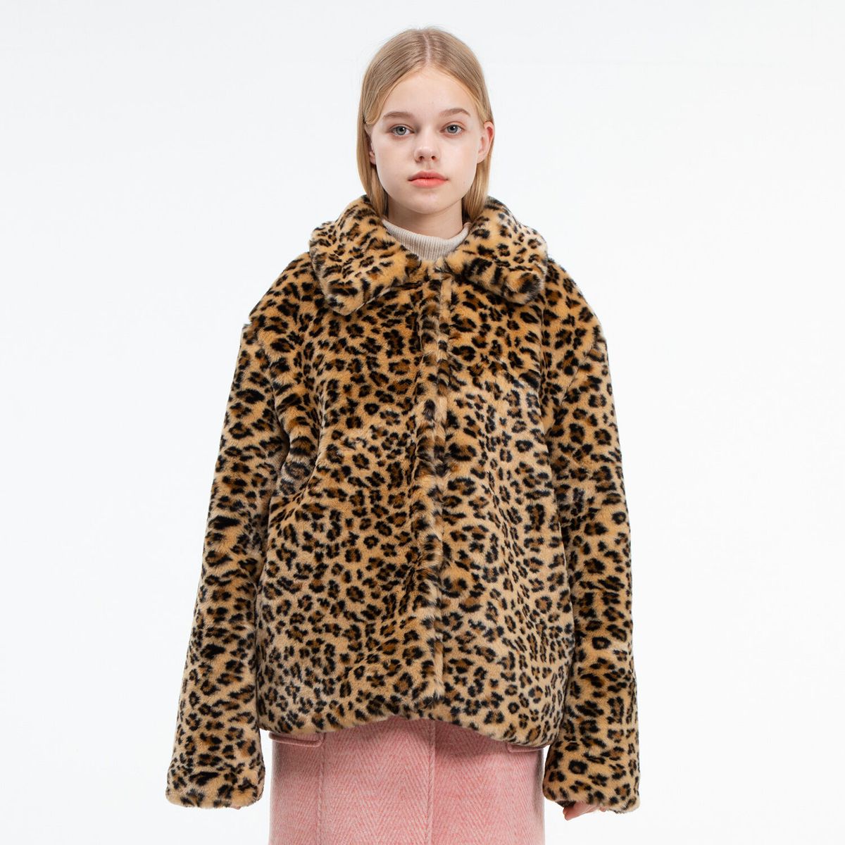LEOPARD FUR JACKET[BEIGE] - 감도 깊은 취향 셀렉트샵 29CM