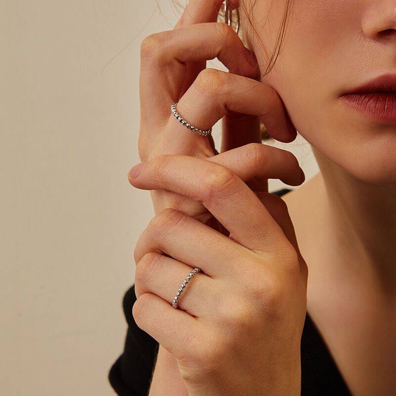 zudritt beeded silver rings - 감도 깊은 취향 셀렉트샵 29CM