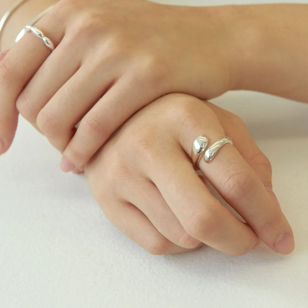 silver925 curve ring-silver - 감도 깊은 취향 셀렉트샵 29CM