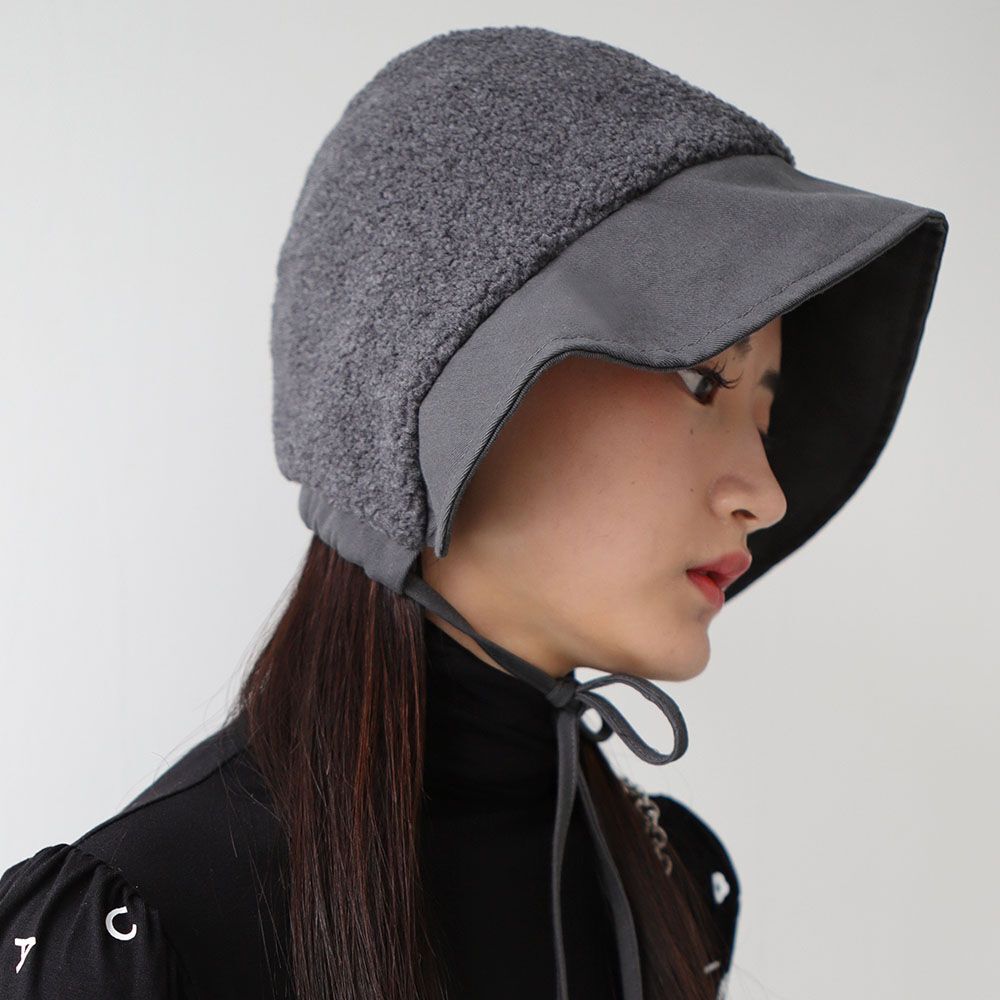SOFT RIBBON BONNET GRAY - 감도 깊은 취향 셀렉트샵 29CM