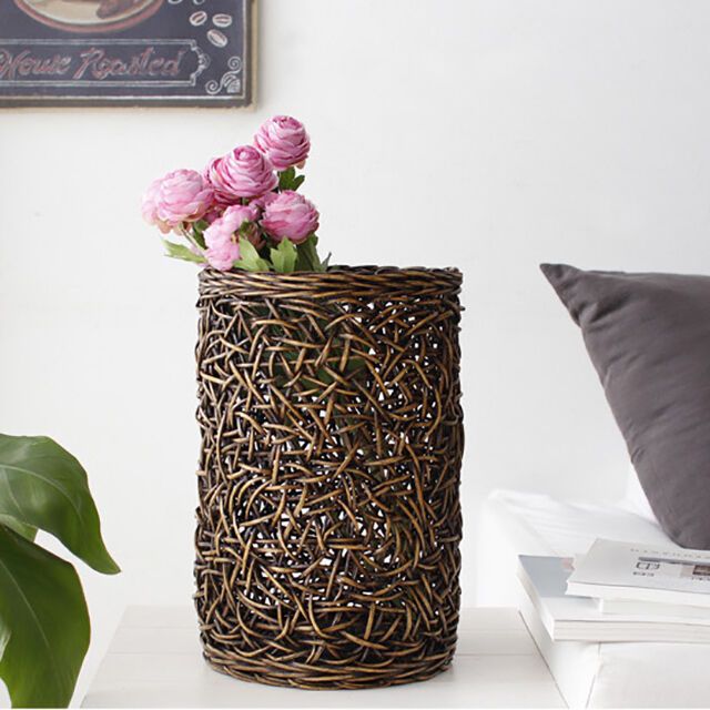 미얀마 라탄 다용도 원통 바구니 (4type) - 감도 깊은 취향 셀렉트샵 29CM