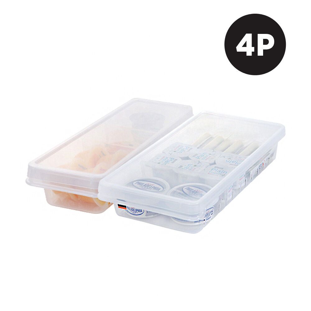 냉장고 스텝 저안트레이 4P 세트 [1호2개+2호2개 set] - 감도 깊은 취향 셀렉트샵 29CM