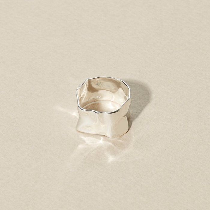 20대여자반지 예쁜 은반지 WIDE BAND WAVE RING - 감도 깊은 취향 셀렉트샵 29CM