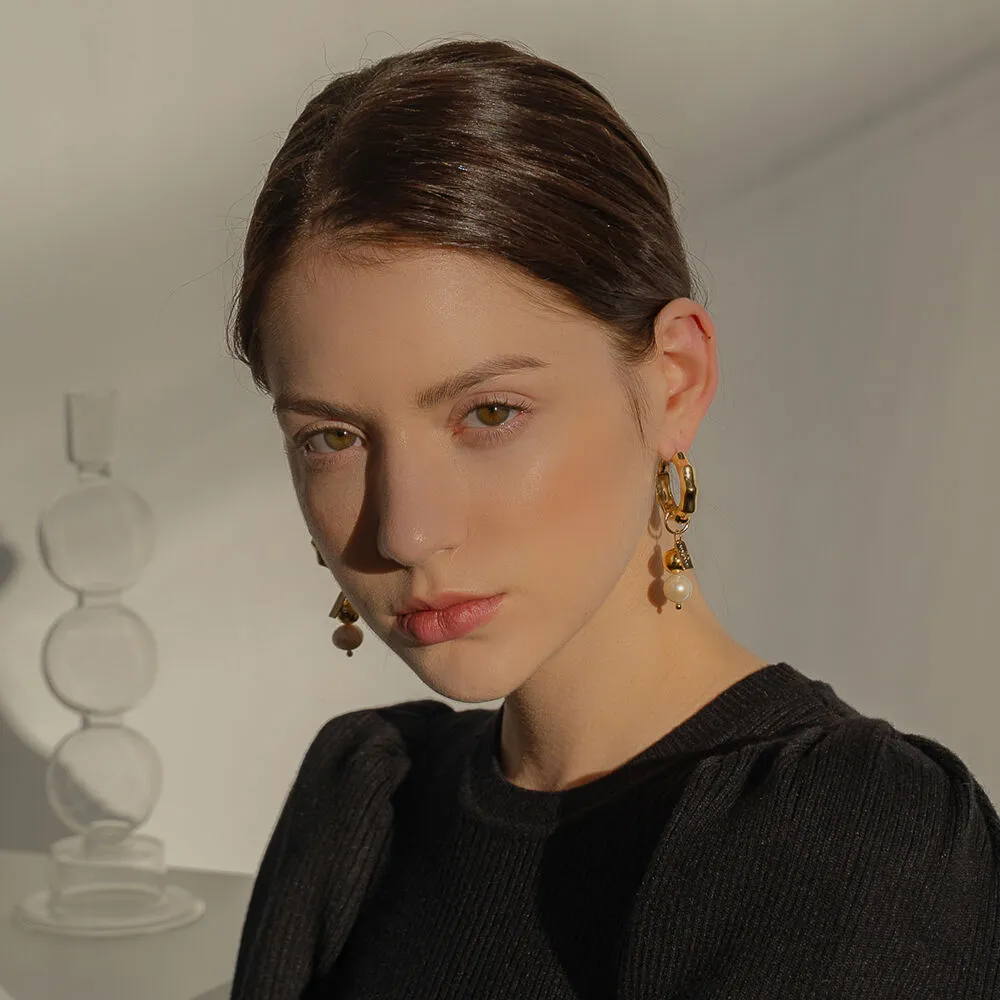 Bold zigzag ring earrings - 감도 깊은 취향 셀렉트샵 29CM