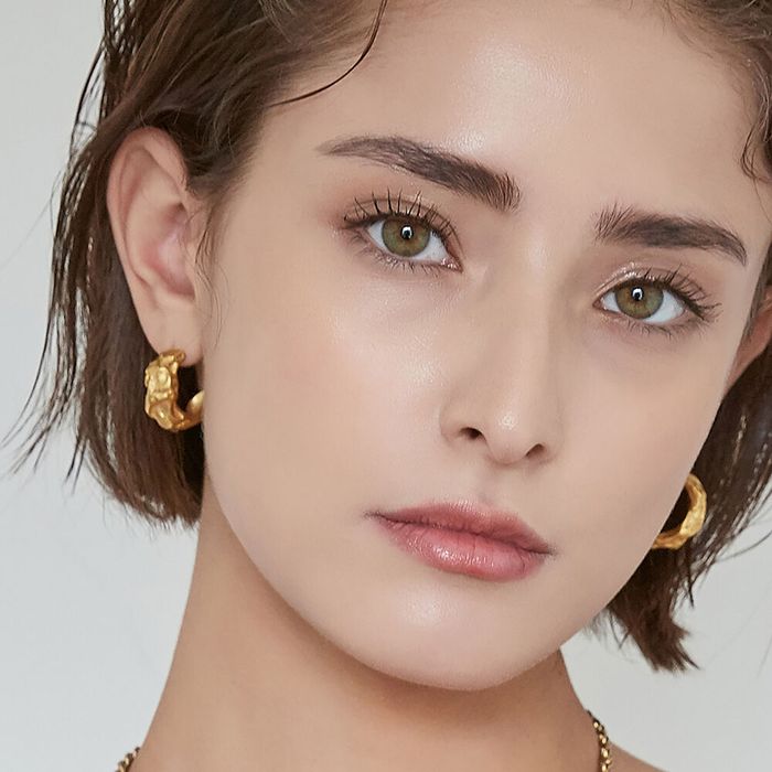 Texture Earring_Gold - 감도 깊은 취향 셀렉트샵 29CM