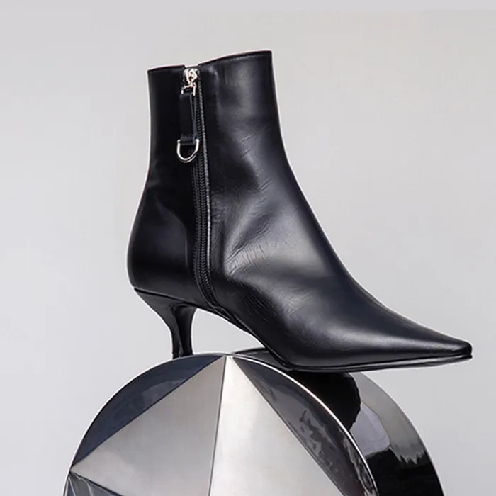 [Meiel Dew] Classic Ankle Boots MD18FW1020 Black - 감도 깊은 취향 셀렉트샵 29CM