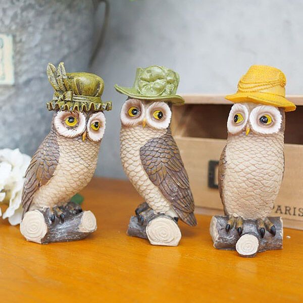 나무위 모자쓴 부엉이 3p set - 감도 깊은 취향 셀렉트샵 29CM