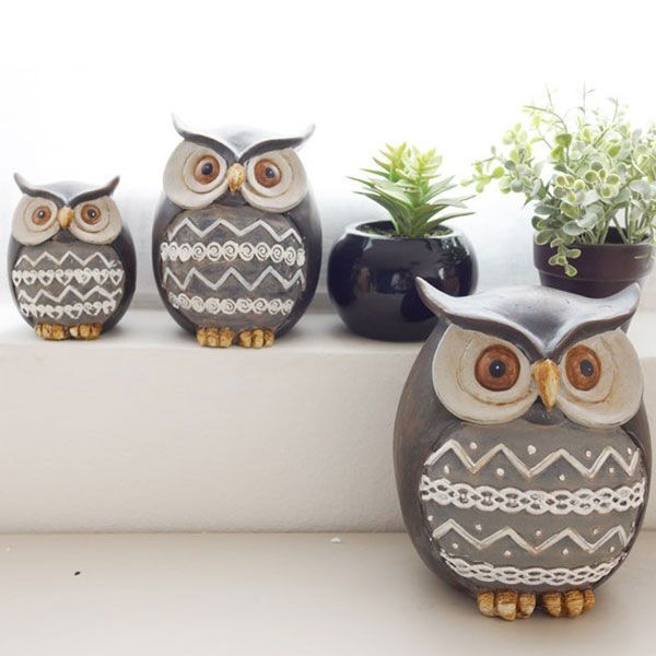 마운틴무늬 가족부엉이 3p set - 감도 깊은 취향 셀렉트샵 29CM