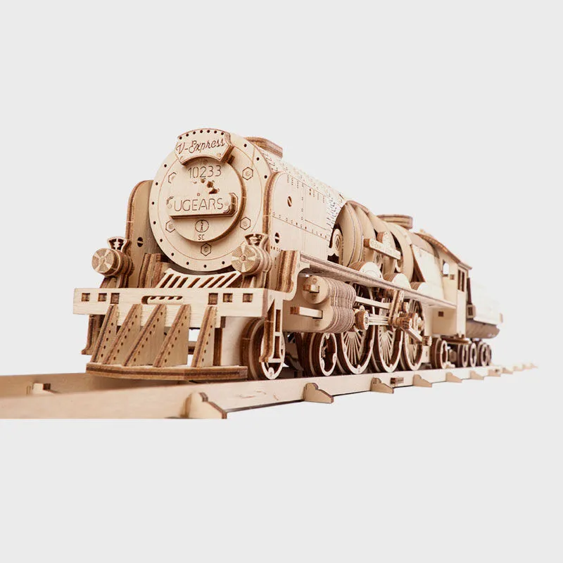 유기어스 고속증기기관차 (Express steam trian) 목재 3D 입체 퍼즐 - 감도 깊은 취향 셀렉트샵 29CM