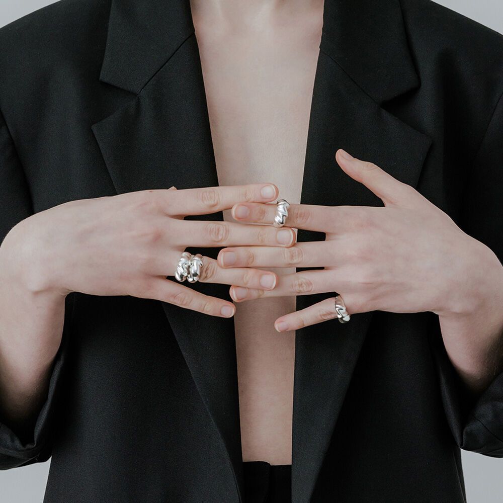 [마마무 솔라, 여자친구 신비, 빅톤 승우 착용] Flow and other flow - Ring 03 - 감도 깊은 취향 셀렉트샵 29CM