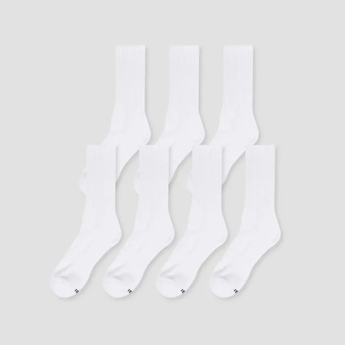 [7PACK] 1507 라이트 애슬레틱 엠보 삭스 - 위클리팩 - 감도 깊은 취향 셀렉트샵 29CM