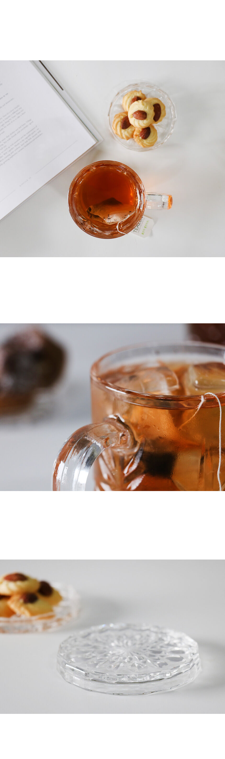 크리스탈 뚜껑 유리 머그 300ml - 감도 깊은 취향 셀렉트샵 29CM