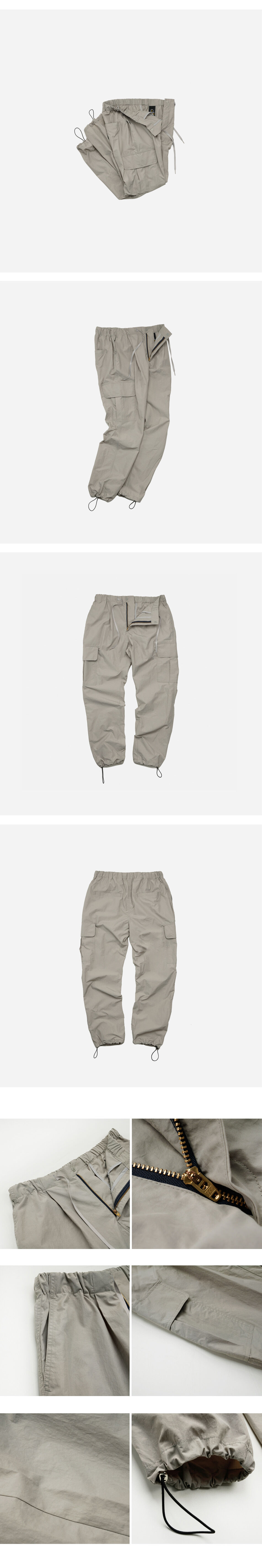 Cargo string pants _ light gray - 감도 깊은 취향 셀렉트샵 29CM