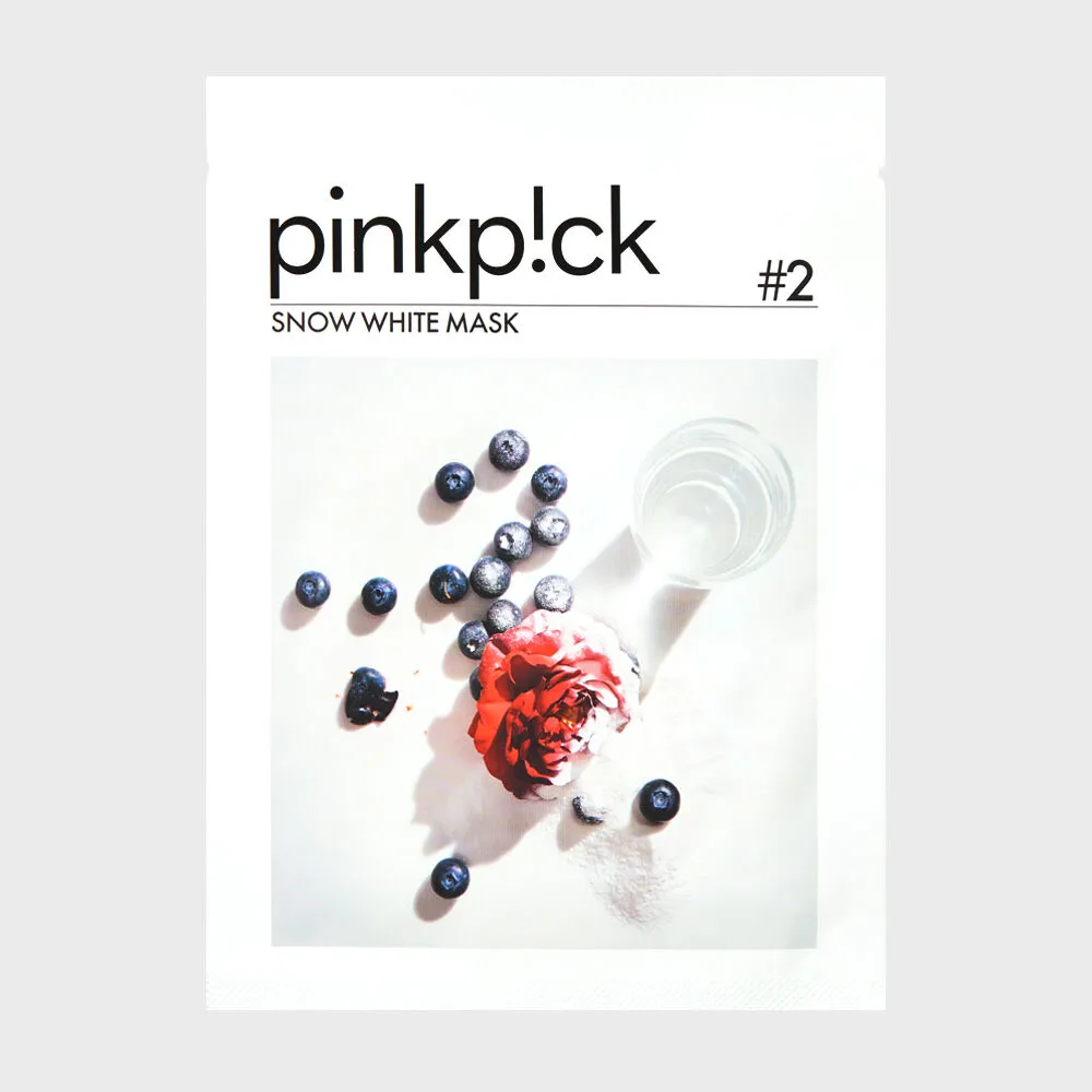 핑크픽 스노우 화이트 마스크[1ea] - 감도 깊은 취향 셀렉트샵 29CM