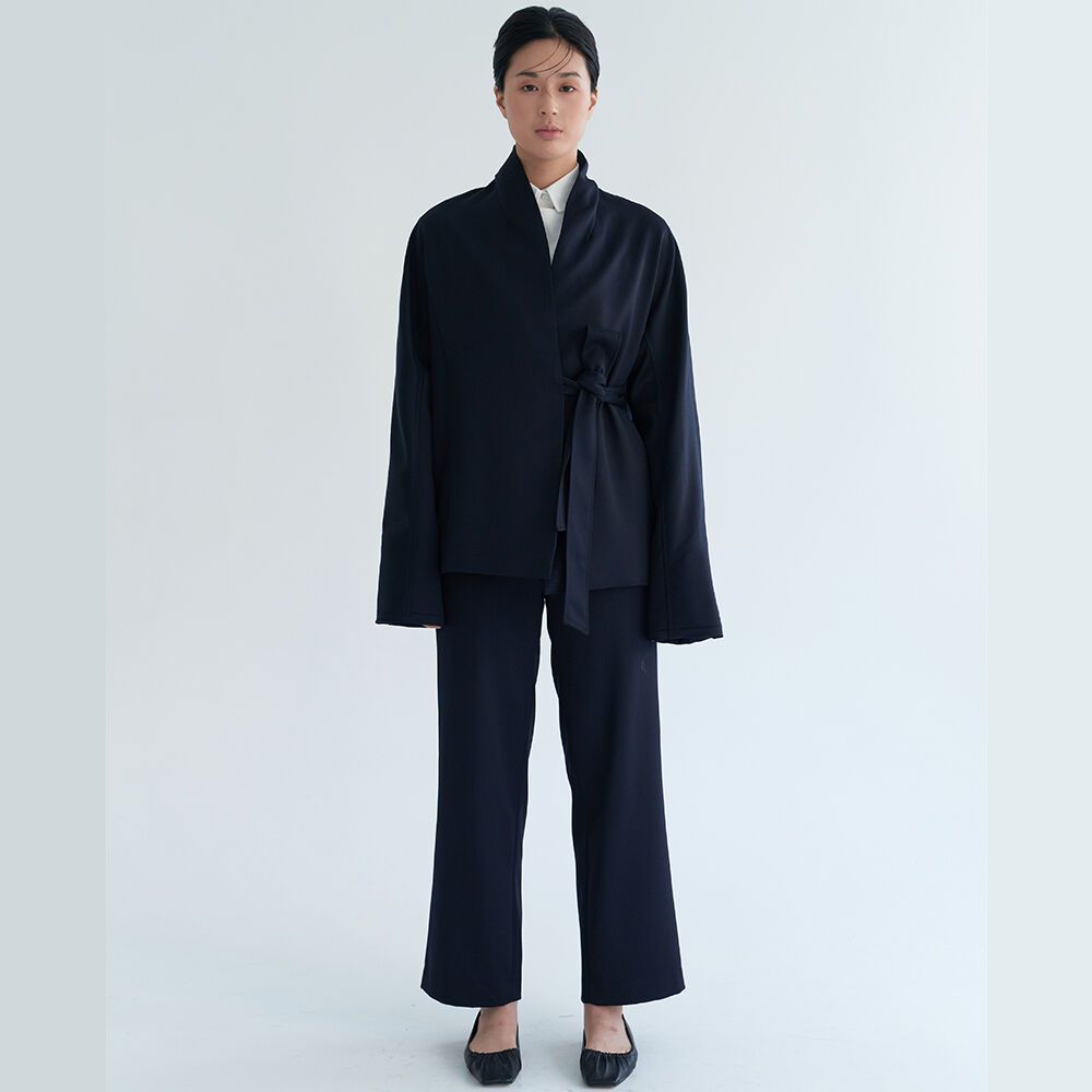 여밈 자켓 (Navy)-여 - 감도 깊은 취향 셀렉트샵 29CM