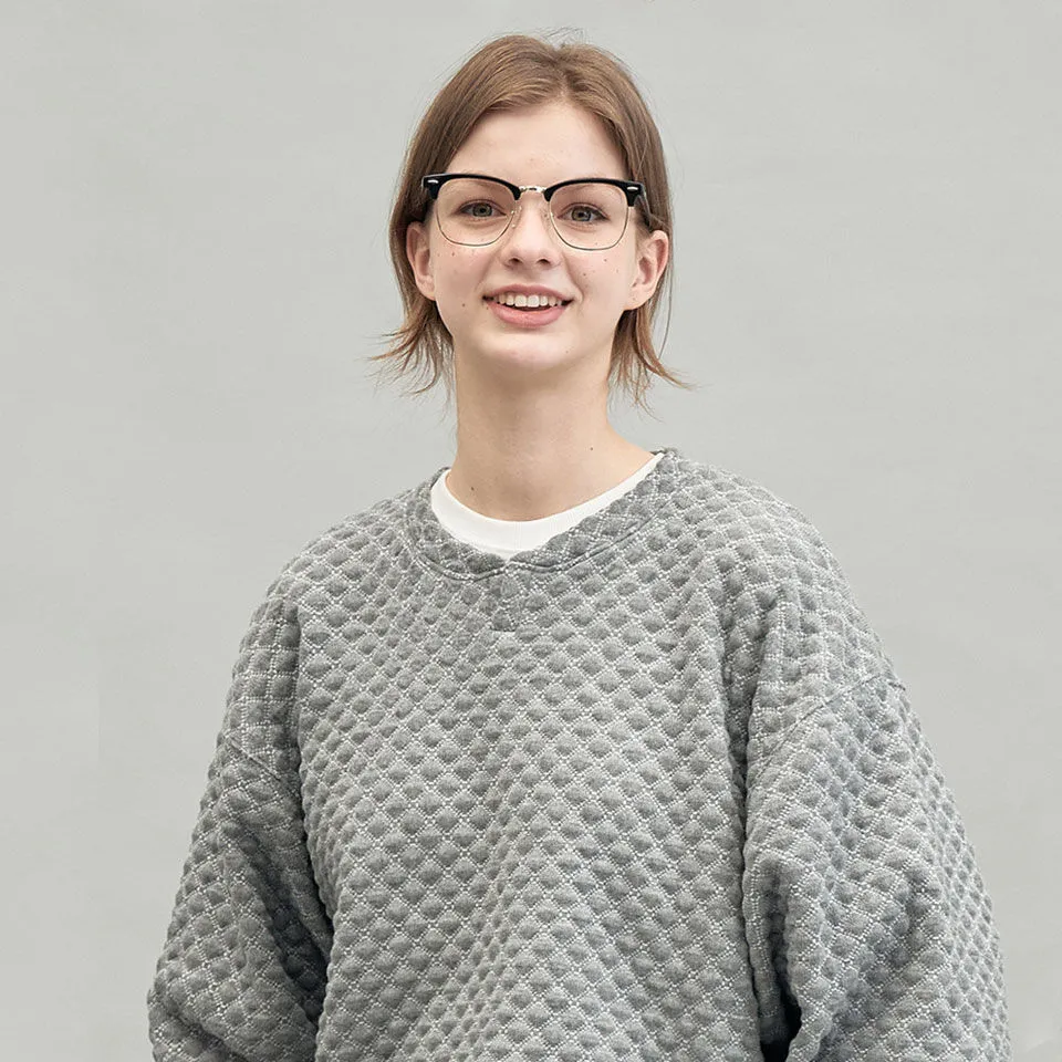 dia pattern knit (gray) - 감도 깊은 취향 셀렉트샵 29CM