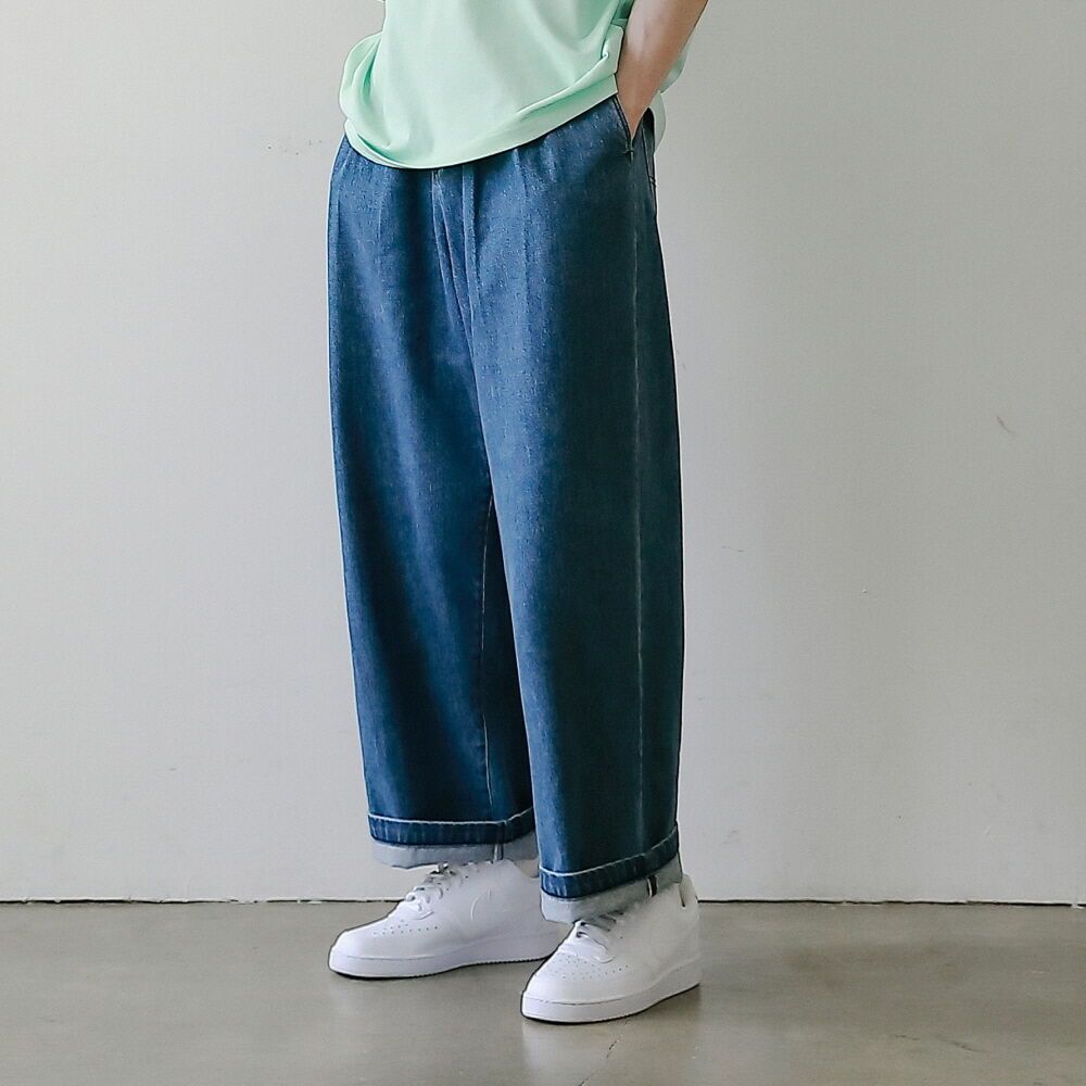 WEST COAST HOMIE 2T EASY WIDE DENIM PANTS (USED/BLOODS) - 감도 깊은 취향 셀렉트샵 ...
