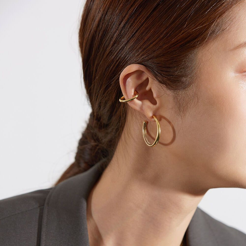 minimal earcuff gold - 감도 깊은 취향 셀렉트샵 29CM