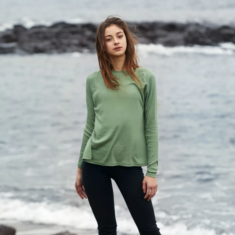 여성 요가복 DEVI-T0027-올리브 필라테스 커버업 티셔츠 - 감도 깊은 취향 셀렉트샵 29CM