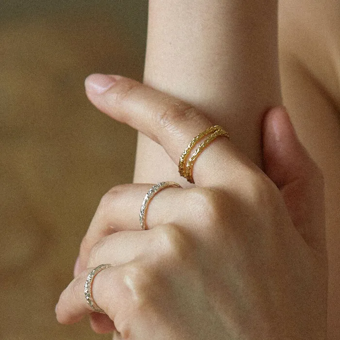 [전미도, 권진아 착용] Twig Slim Ring - 감도 깊은 취향 셀렉트샵 29CM