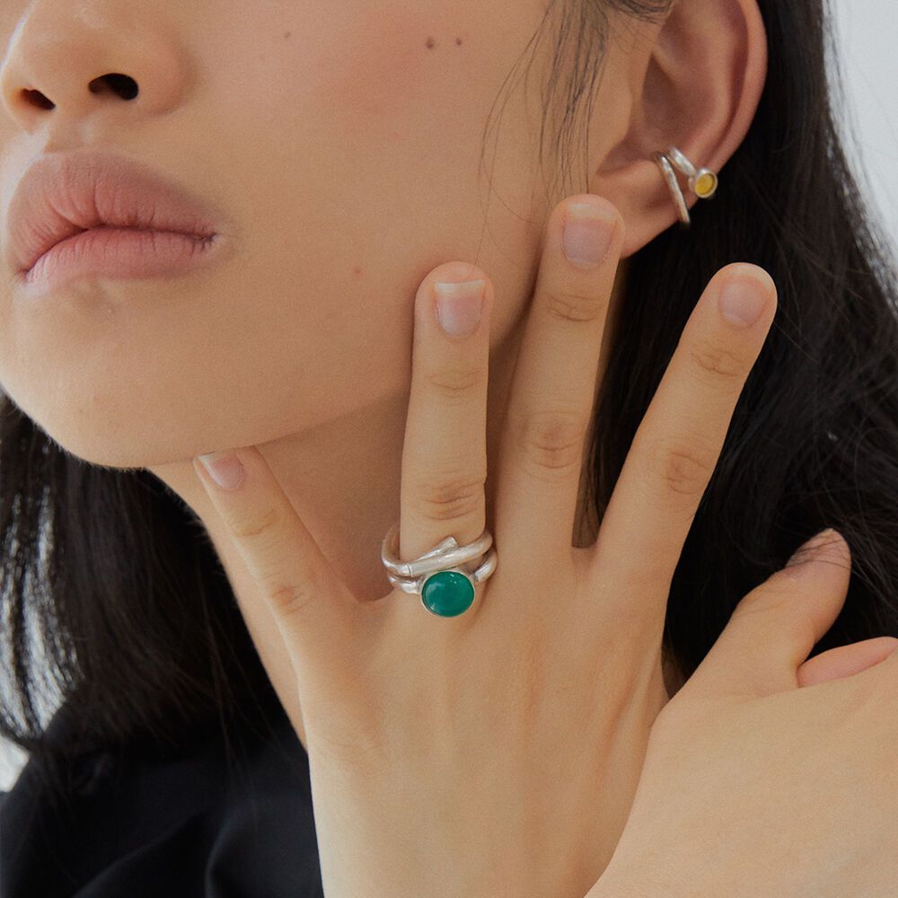 Sienna green R_ 925silver - 감도 깊은 취향 셀렉트샵 29CM