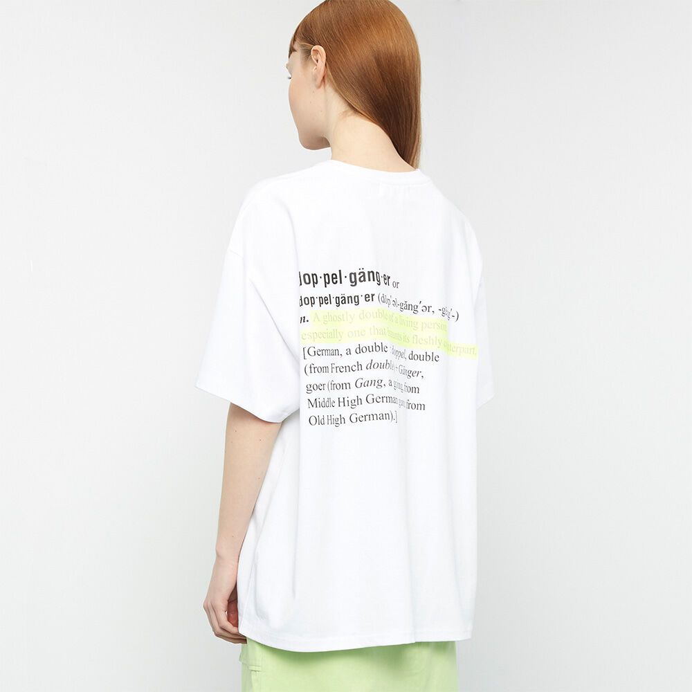 [UNISEX] R OVERSIZE HIGHLIGHTER T-SHIRT - 감도 깊은 취향 셀렉트샵 29CM