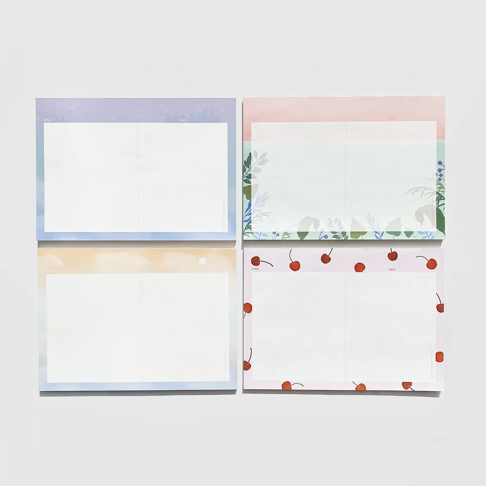 B5 NOTE PAD B5노트패드 가로형 4종 - 감도 깊은 취향 셀렉트샵 29CM